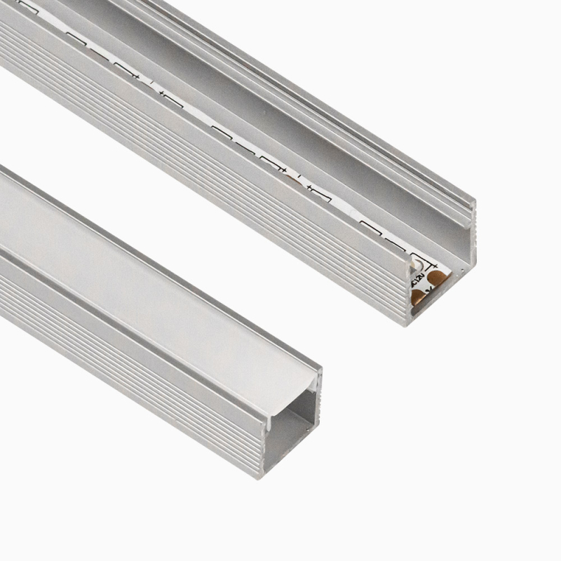 Aluminiumsprofiler - U profil høj Alu